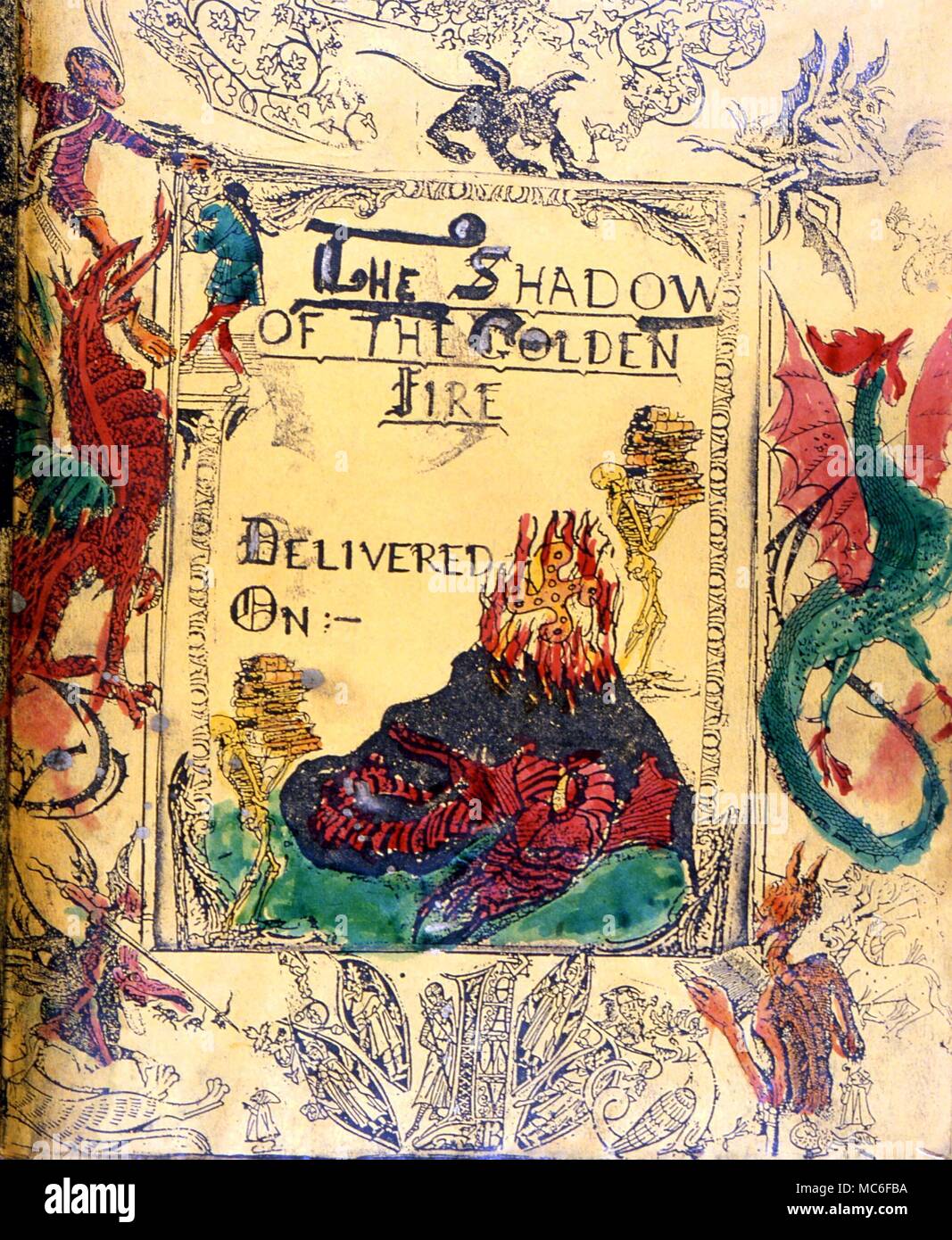 Hexerei - Das beltane Brand, eingesetzt bei Baildon in Yorkshire zu ...