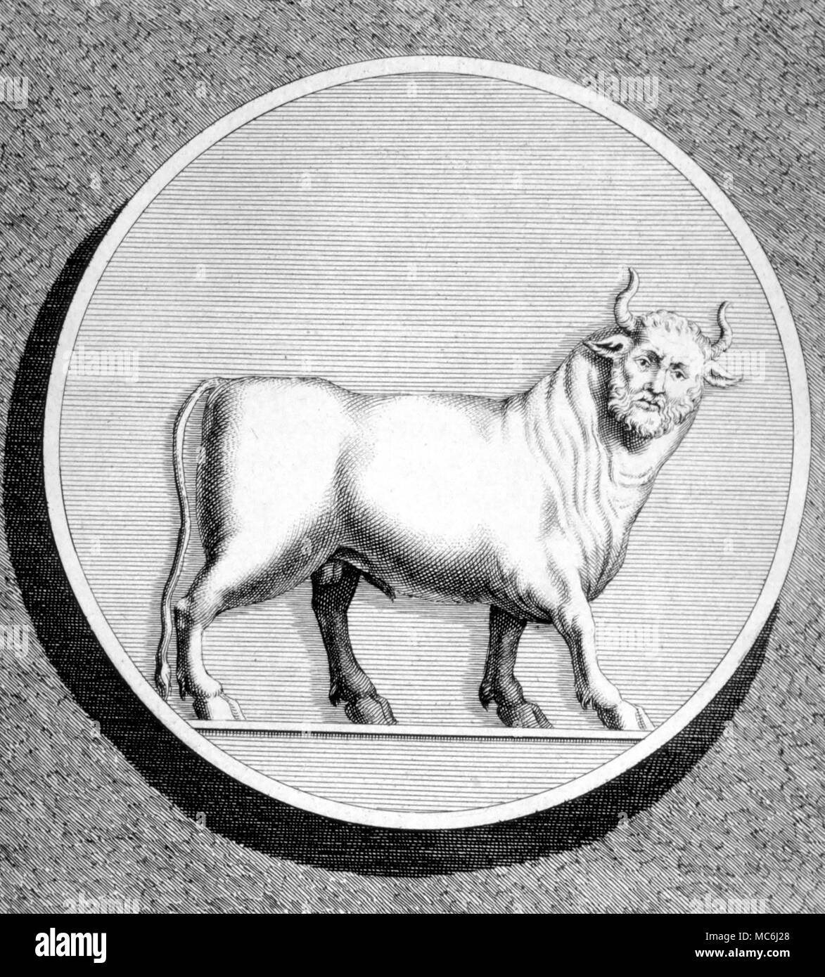 Der griechischen Mythologie Minotaurus Minotaurus auf Kreta von ...