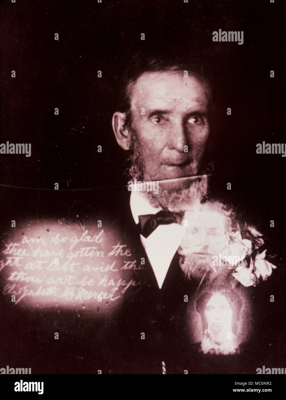 Der Schmutz und der horizontalen Riss in der Drucken, wird durch den ...