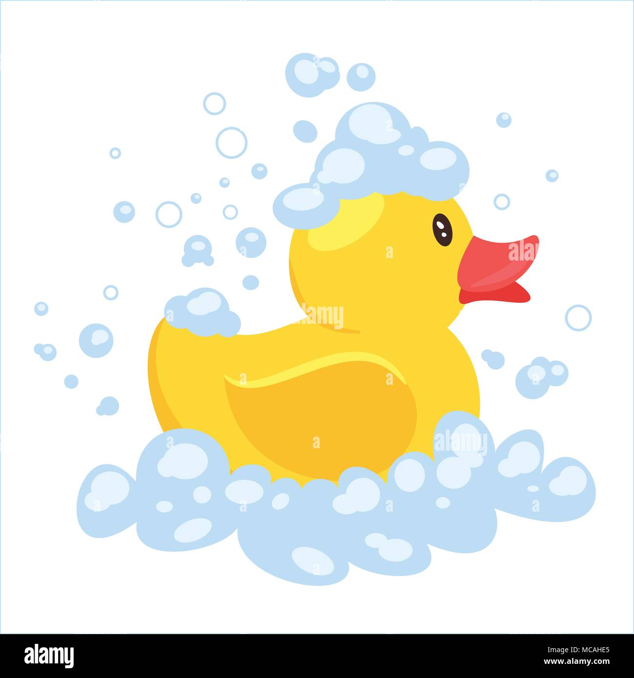 Blaue gummiente Stock-Vektorgrafiken kaufen - Alamy
