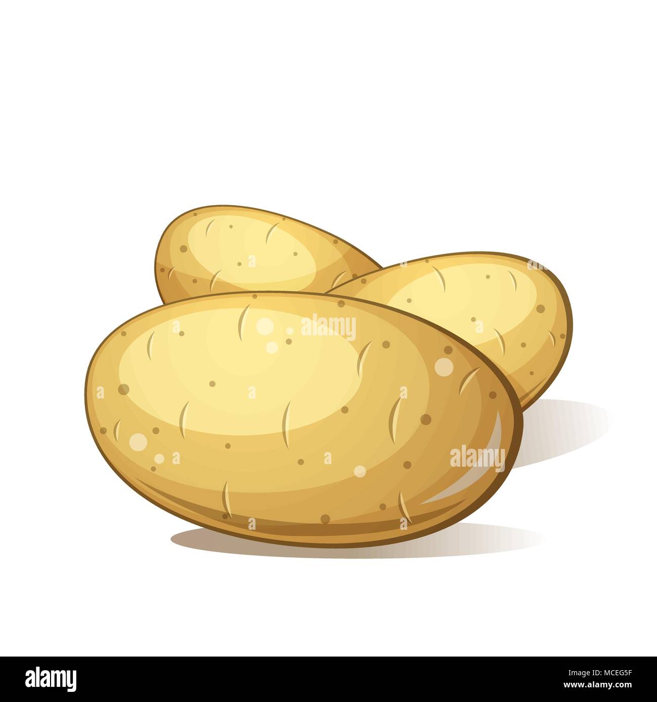 Cartoon potato -Fotos und -Bildmaterial in hoher Auflösung – Alamy