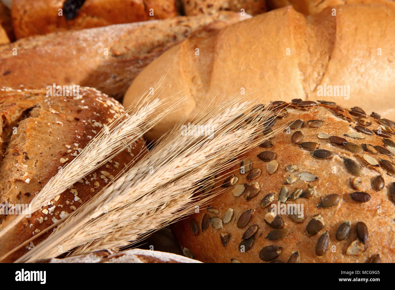 Brot und Brötchen in der heutigen Zeit treten in vielen Arten und ...