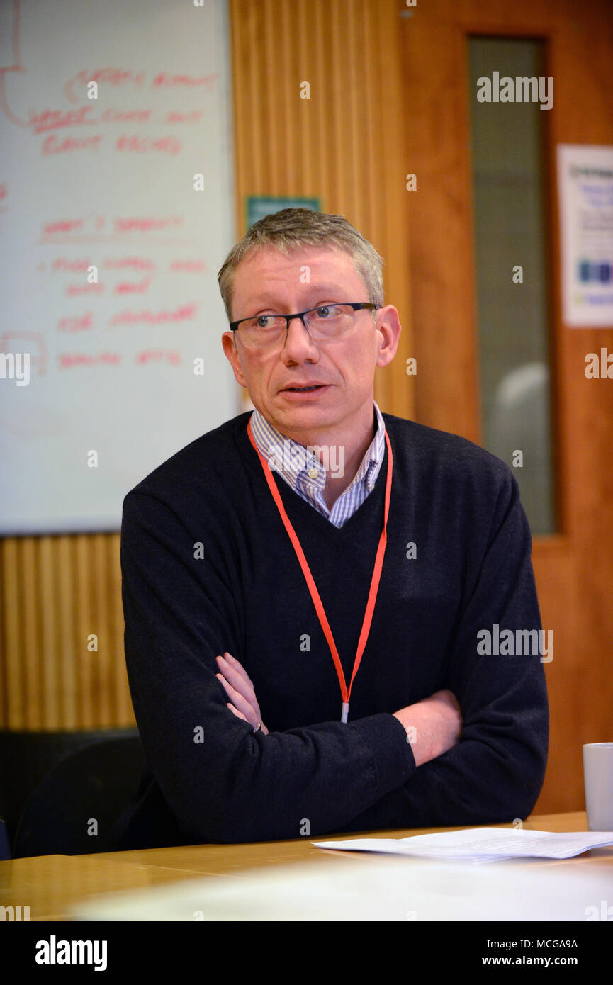 Neil McCulloch chief operating officer Enquest bei einem Treffen bei ...