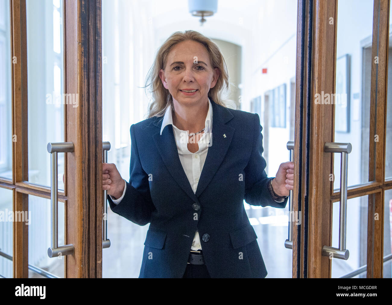 10 April 2018, Deutschland, Berlin: Berlins neuer Leiter der Polizei ...