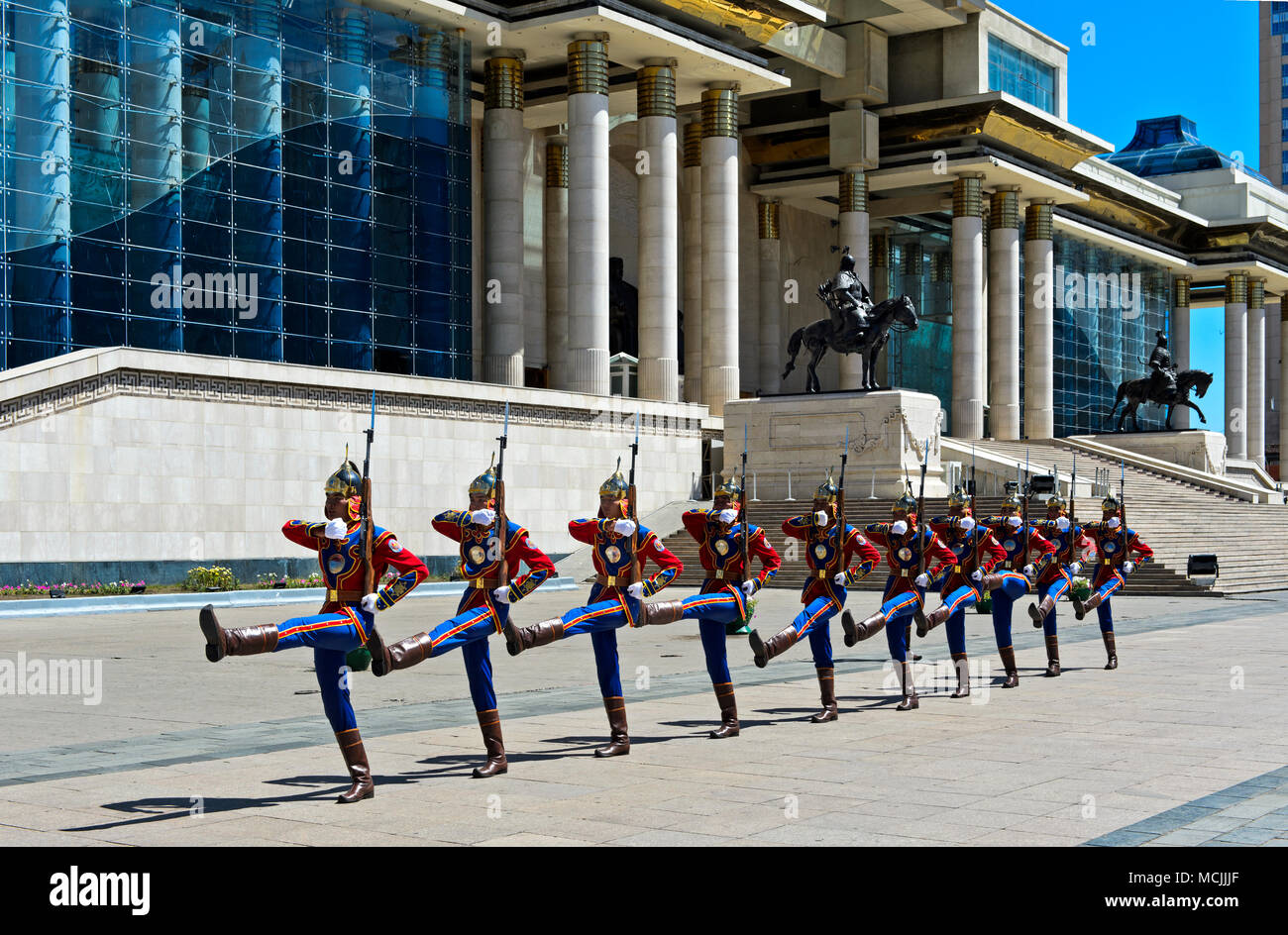 Mongolian Guard Stockfotos und -bilder Kaufen - Alamy