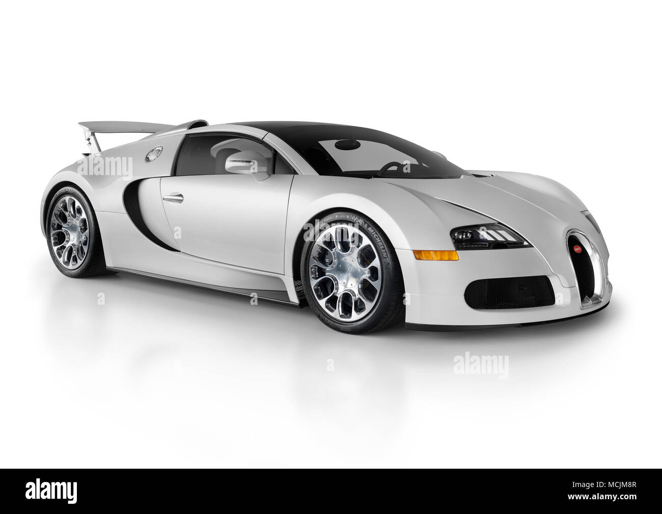 Schnelles auto oder triebwagen bugatti Ausgeschnittene Stockfotos und ...