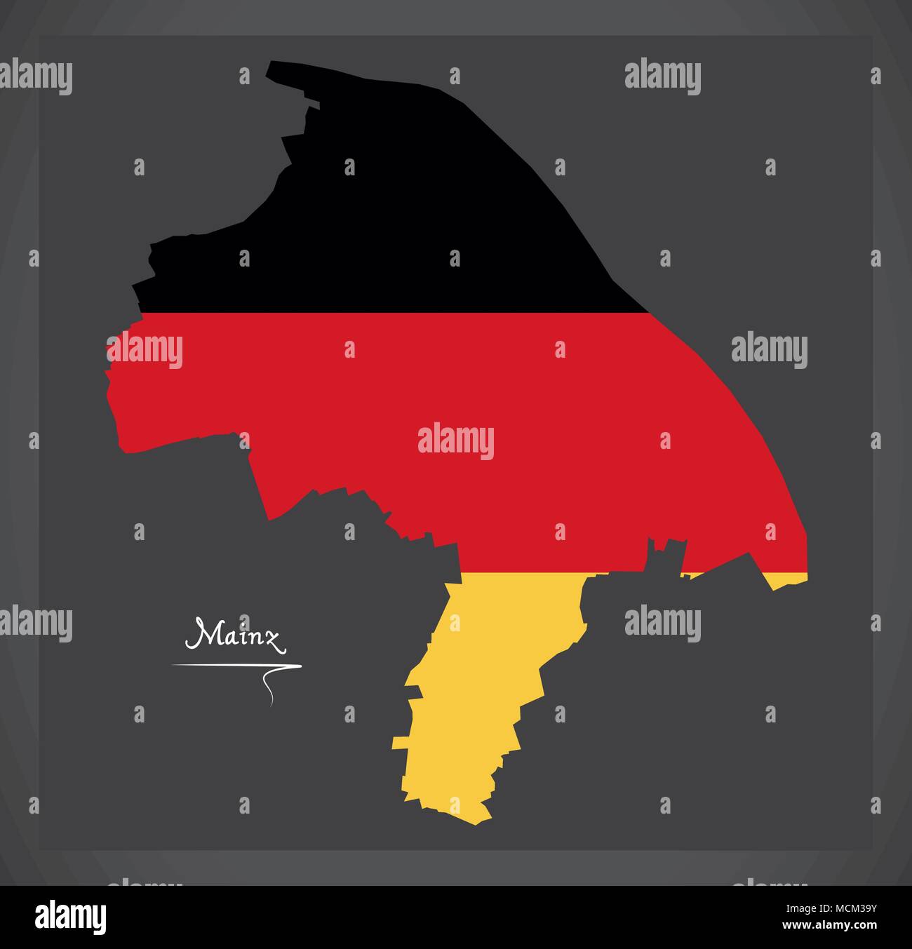 Landkarte mainz Stock-Vektorgrafiken kaufen - Alamy