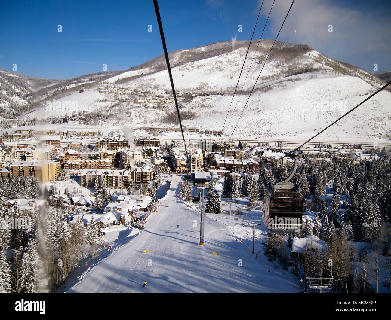 Vail, Colorado; Ski Resort Stockfotografie - Alamy