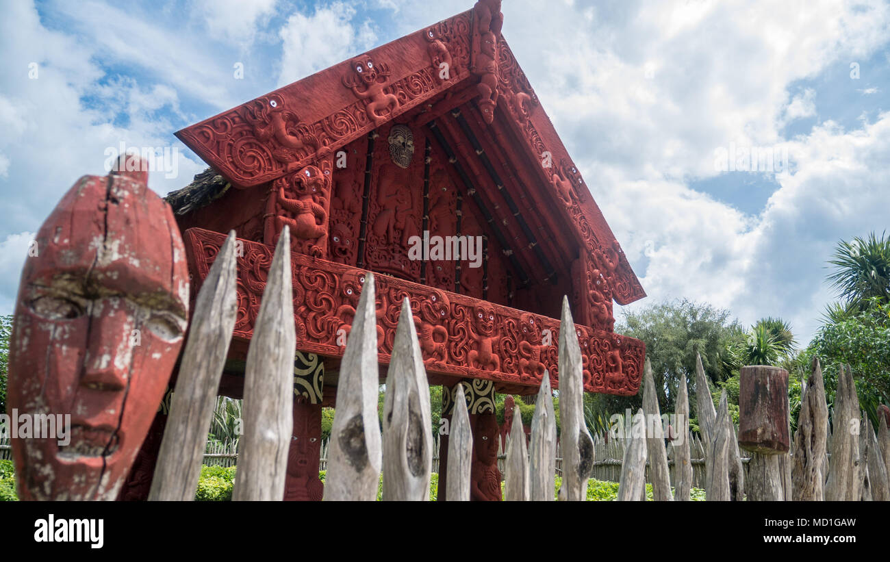 Maori architecture -Fotos und -Bildmaterial in hoher Auflösung – Alamy