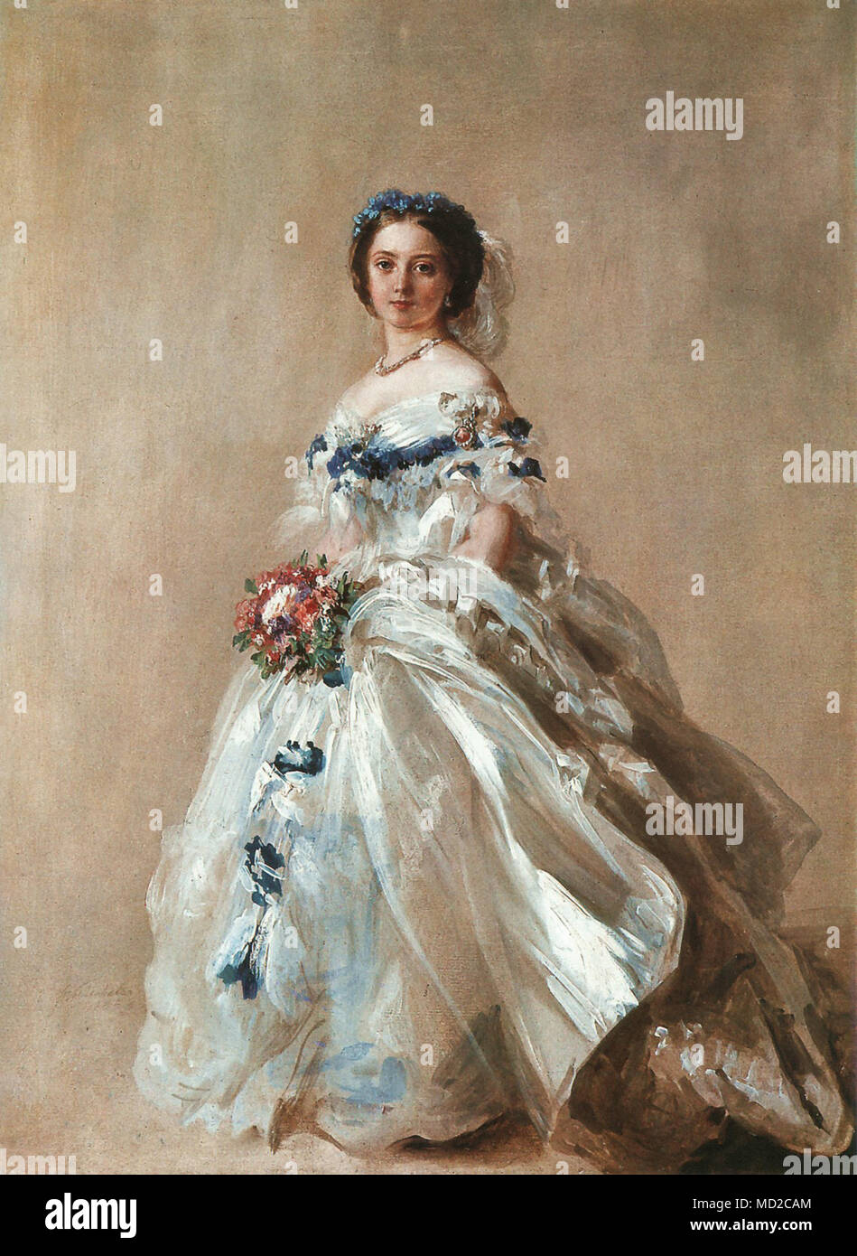 Winterhalter Franz Xaver - Victoria Princess Royal Spatere Kaiserin ...