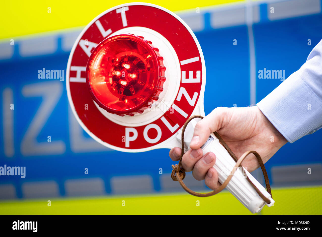 Halt Polizei Stockfotos und -bilder Kaufen - Alamy