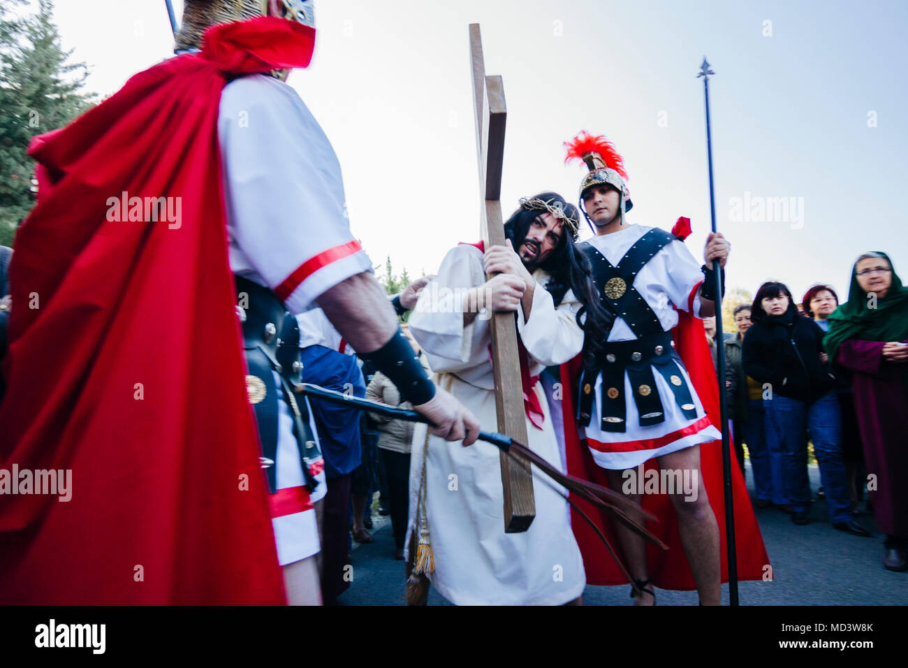 Lebendige stationen des kreuzes -Fotos und -Bildmaterial in hoher Auflösung – Alamy