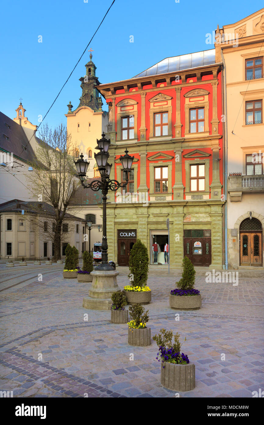 Lemberg, Oblast Lwiw/Ukraine - 2010/04/12: Lemberg historischen ...