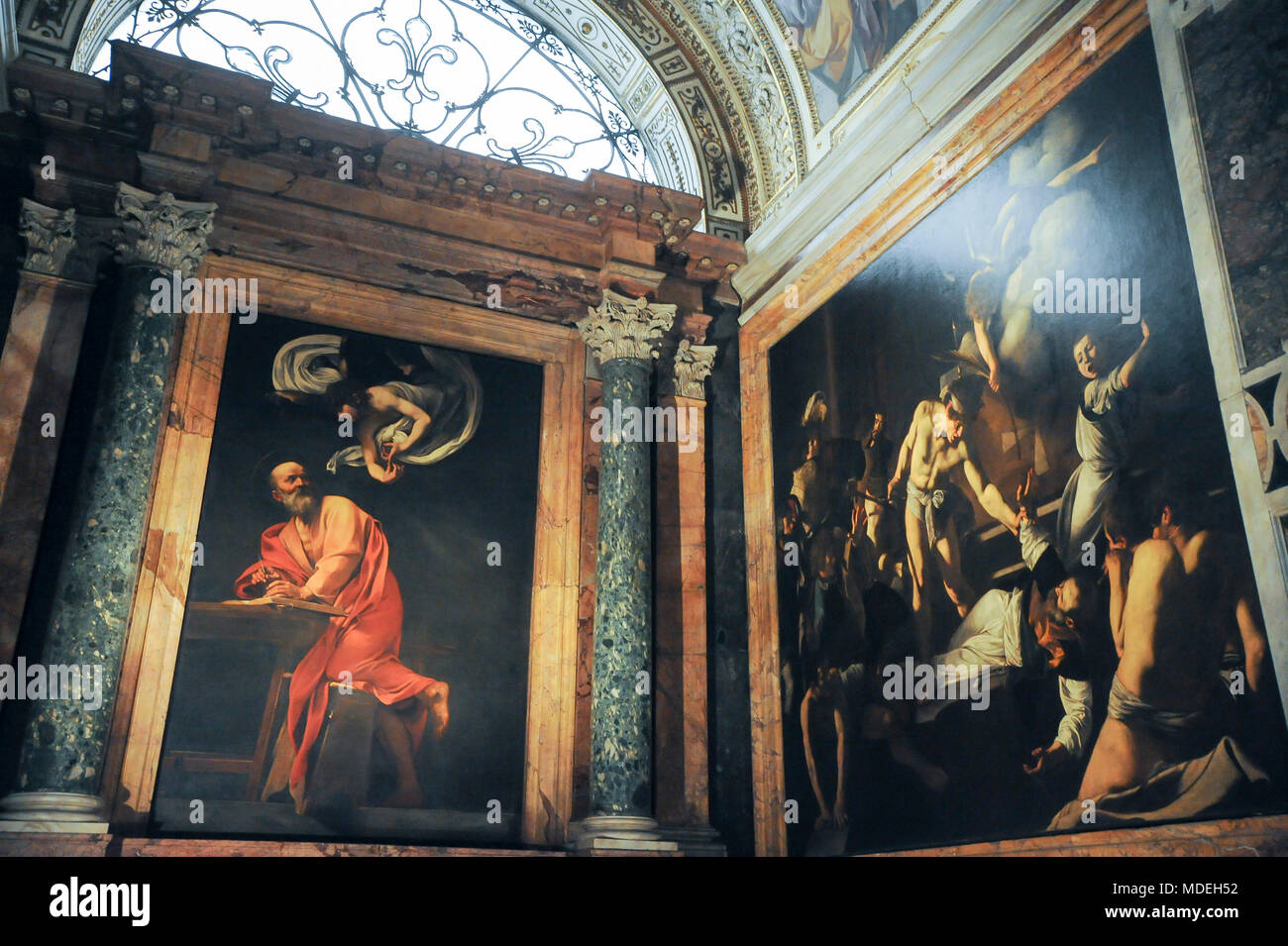 Zyklus der Gemälde von Michelangelo Merisi da Caravaggio in von 1599 ...