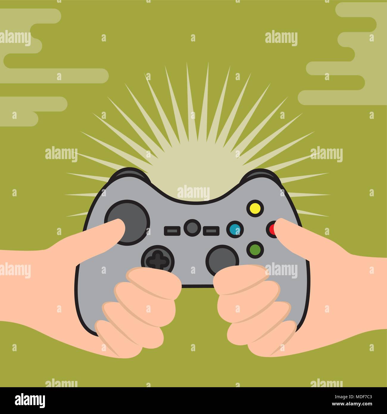 Videospiel clipart spielen Stock-Vektorgrafiken kaufen - Alamy