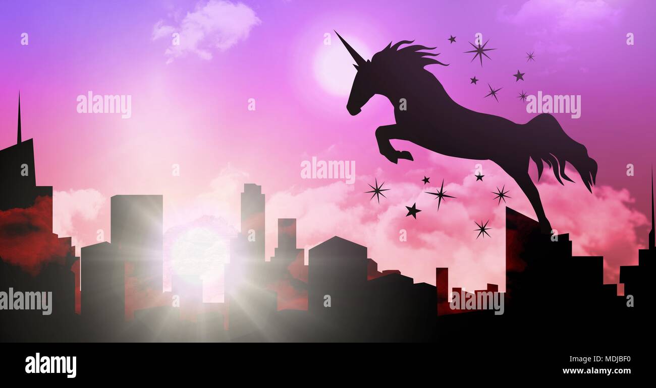 Einhorn springen -Fotos und -Bildmaterial in hoher Auflösung – Alamy