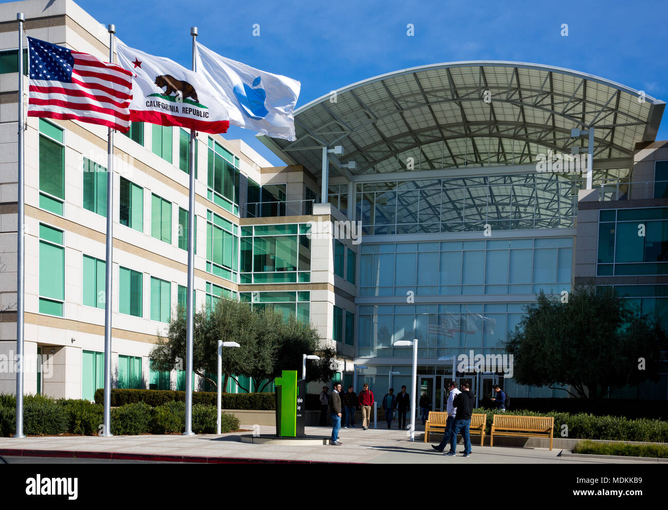 Apple inc apple computer headquarters -Fotos und -Bildmaterial in hoher ...