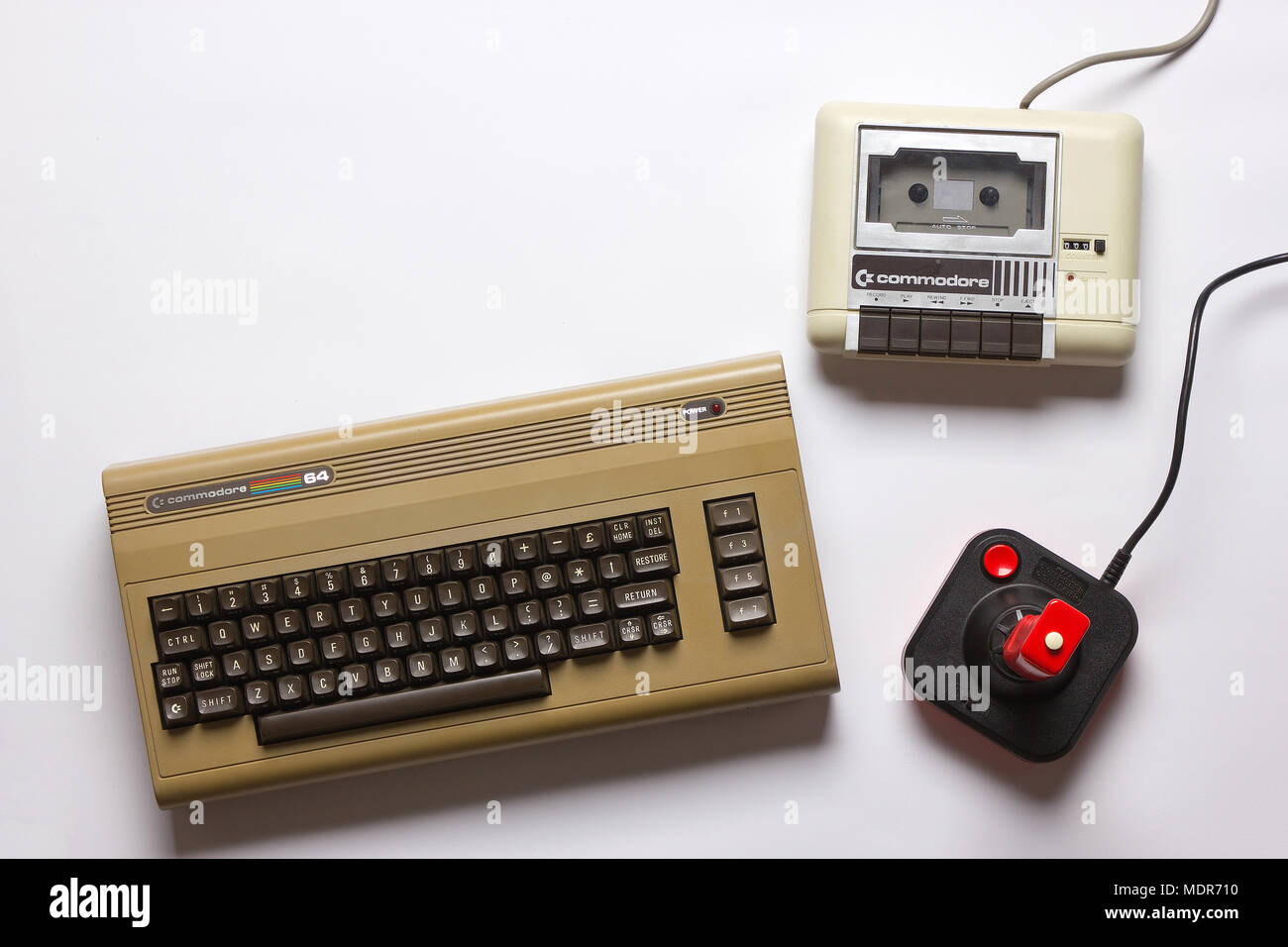 Commodore 64 joystick -Fotos und -Bildmaterial in hoher Auflösung – Alamy