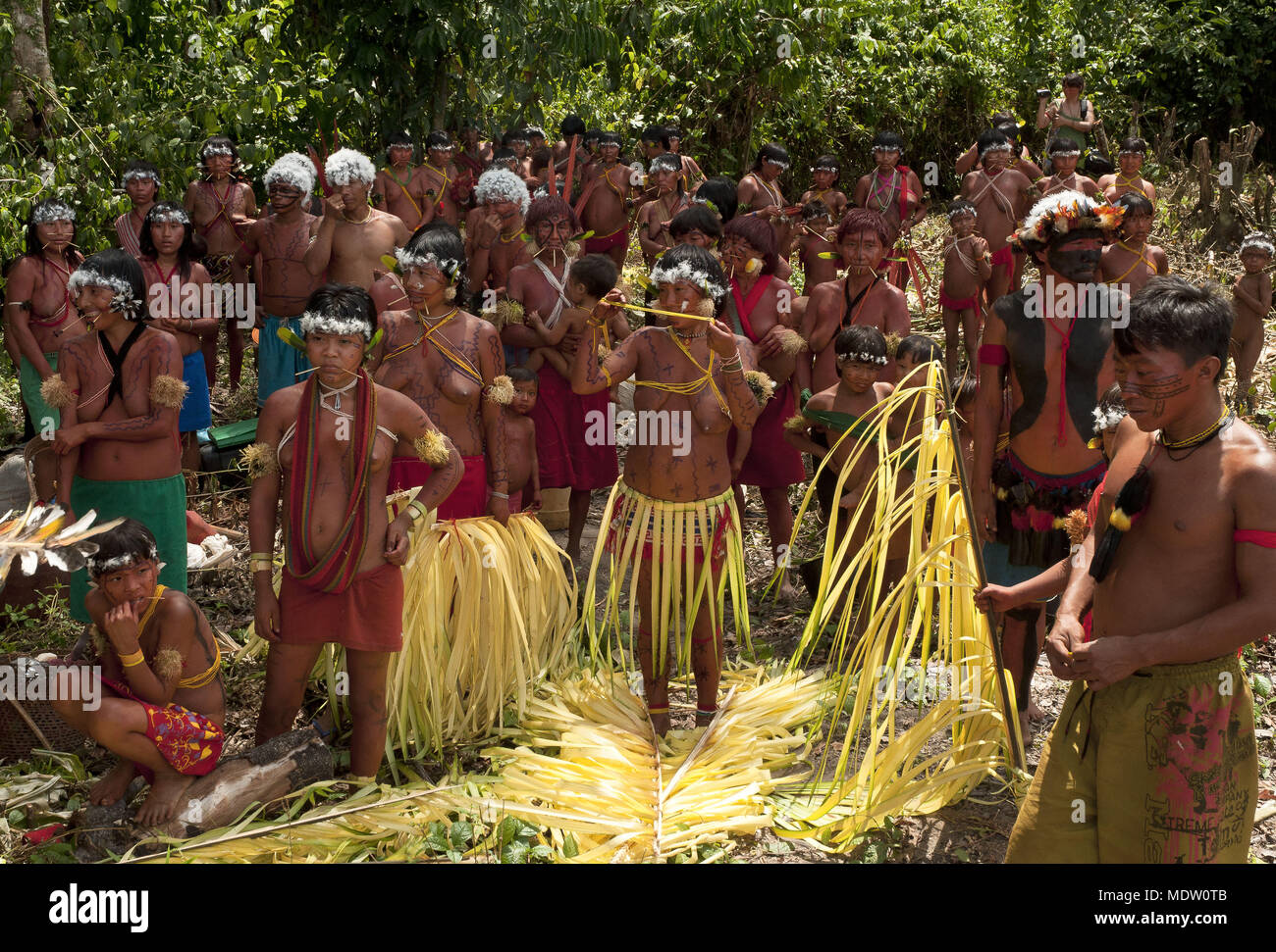 Die Vorbereitungen für die Konferenz aller Ethnien in Toototobi ...