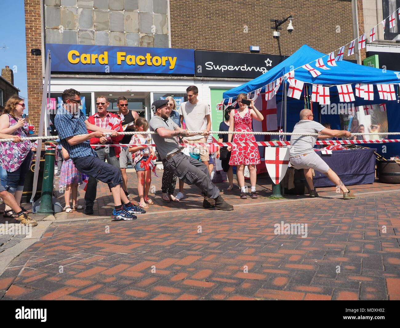 Sittingbourne, Kent, Großbritannien. 21. April 2018. Sittingbourne High ...