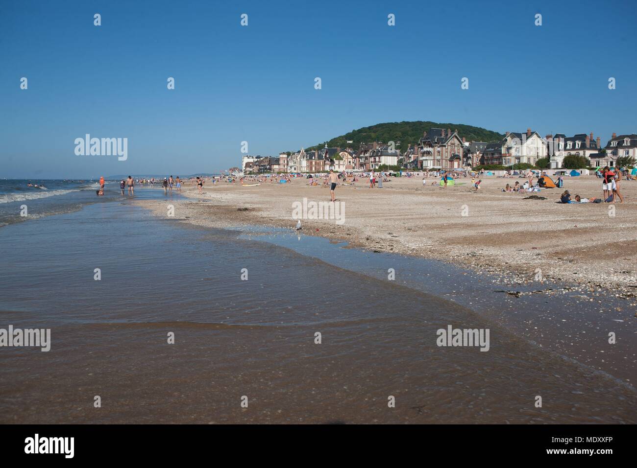 Houlgate Calvados Normandy France Stockfotos und -bilder Kaufen - Alamy