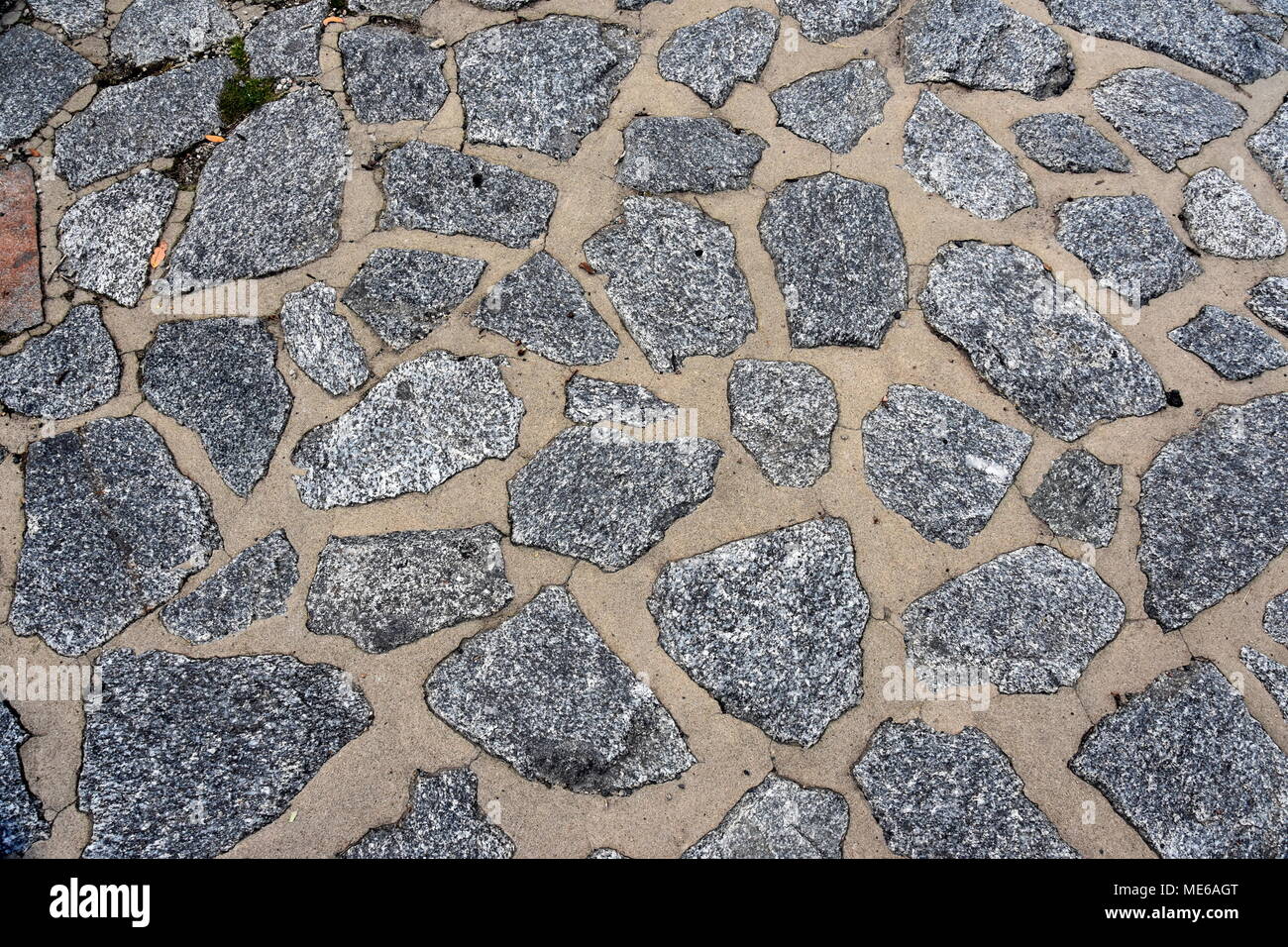 Von kies Kies Steine unterschiedlicher Form als Boden Textur ...