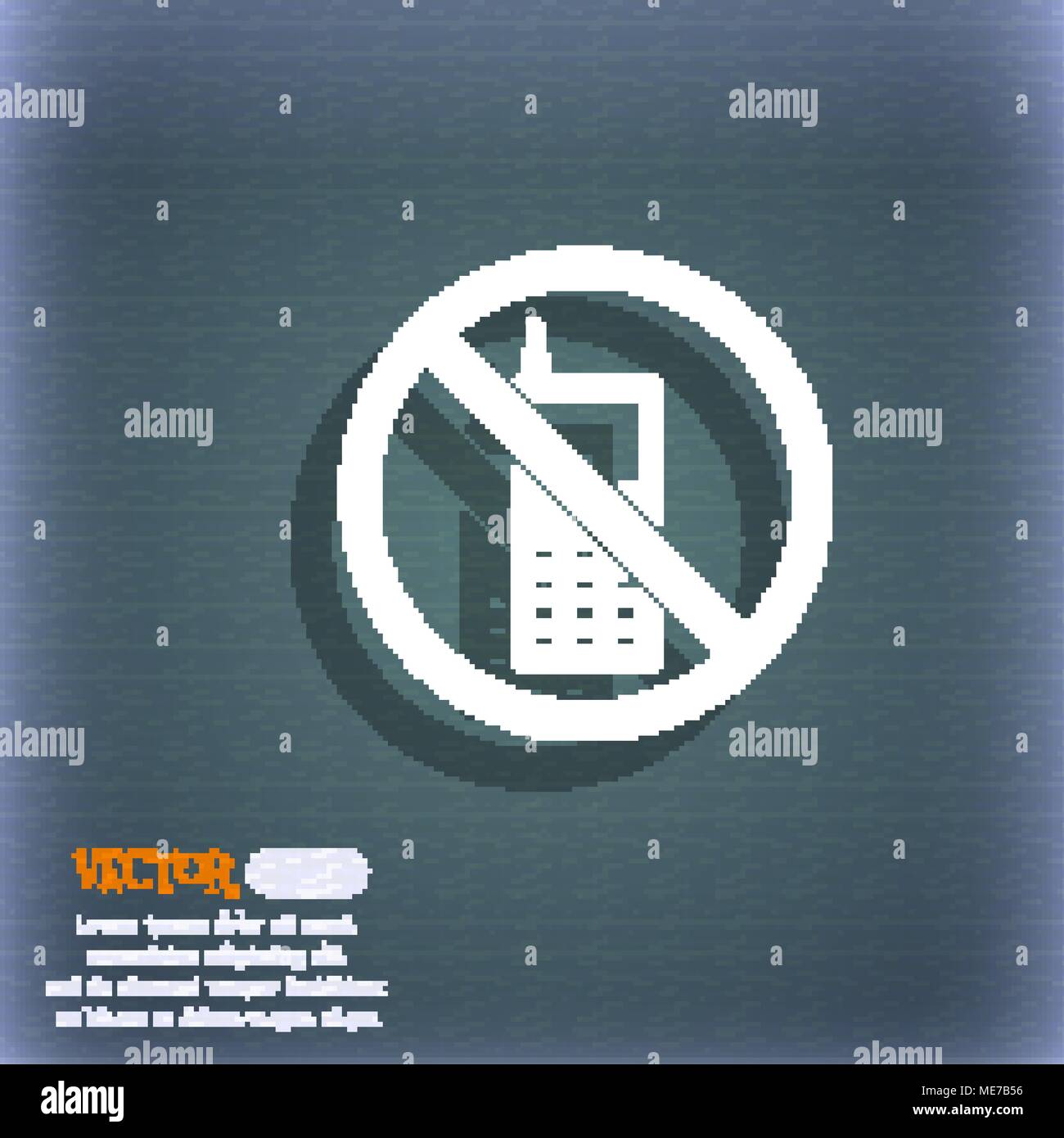 Prohibition mobile phone symbol on -Fotos und -Bildmaterial in hoher ...