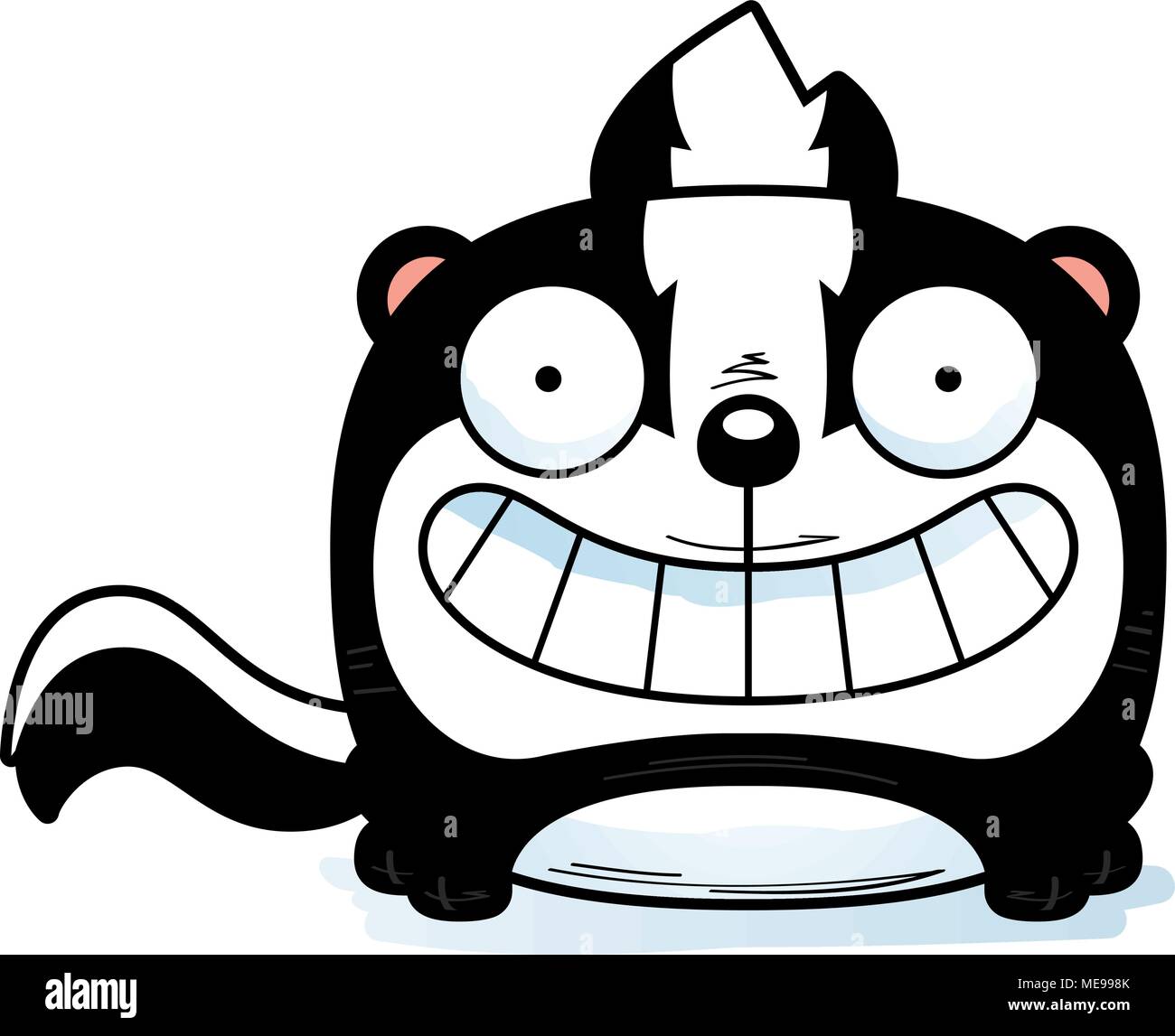 Kleines stinktier Stock-Vektorgrafiken kaufen - Alamy