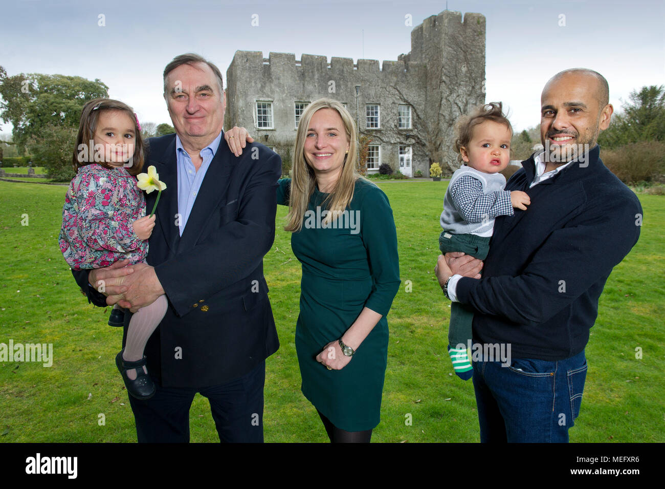 Fonmon Schloss, Barry, Wales, das Haus der Familie von Sir Brooke ...