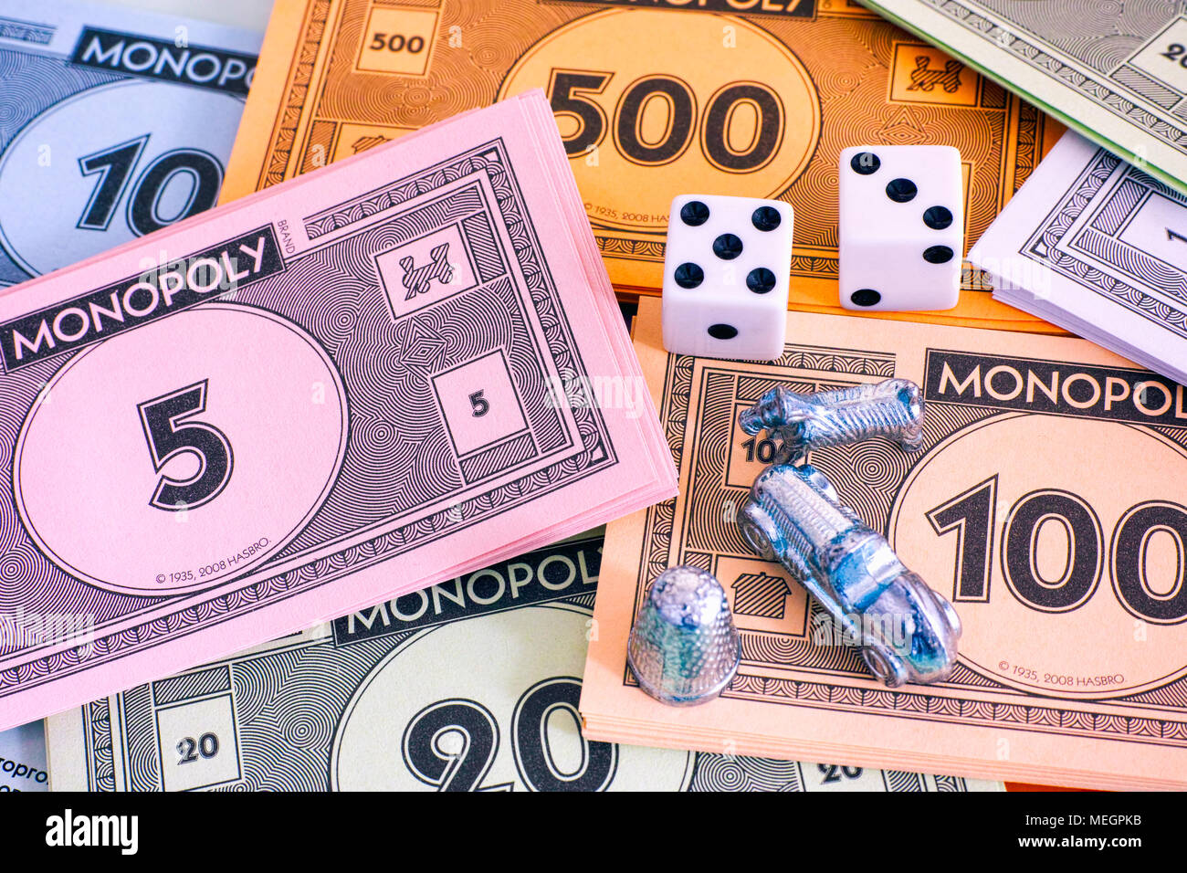 Monopoly Money Stockfotos und -bilder Kaufen - Alamy