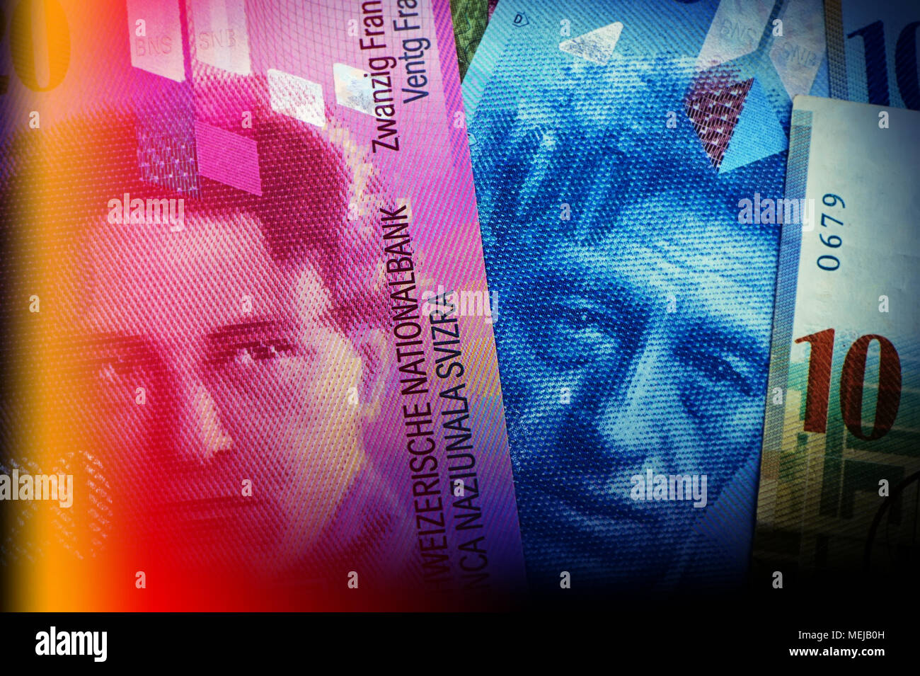 Swiss banknote 10 -Fotos und -Bildmaterial in hoher Auflösung – Alamy