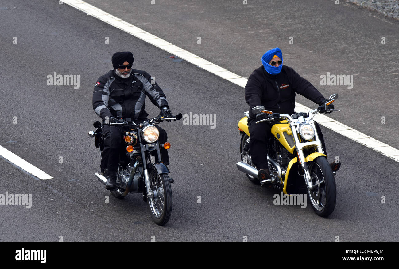 Sikh biker -Fotos und -Bildmaterial in hoher Auflösung – Alamy