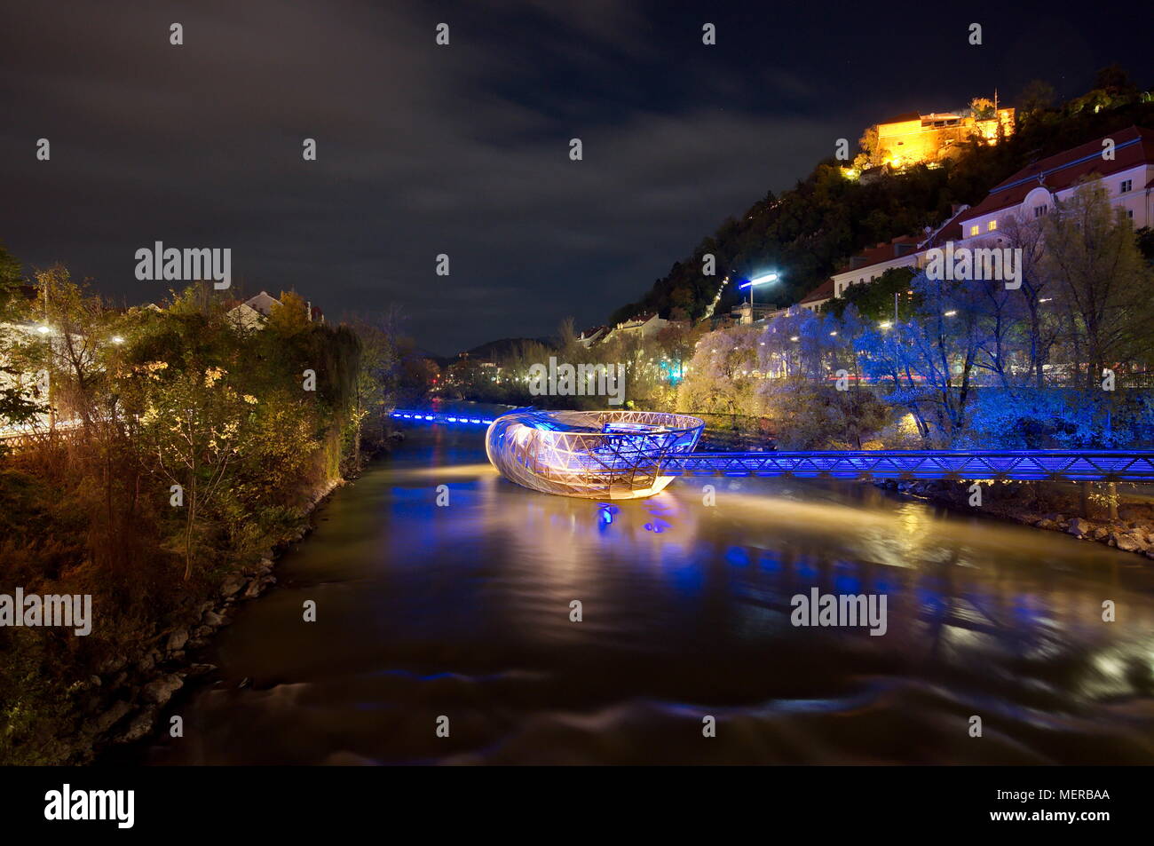 Murinsel In Der Mur Stockfotos und -bilder Kaufen - Alamy