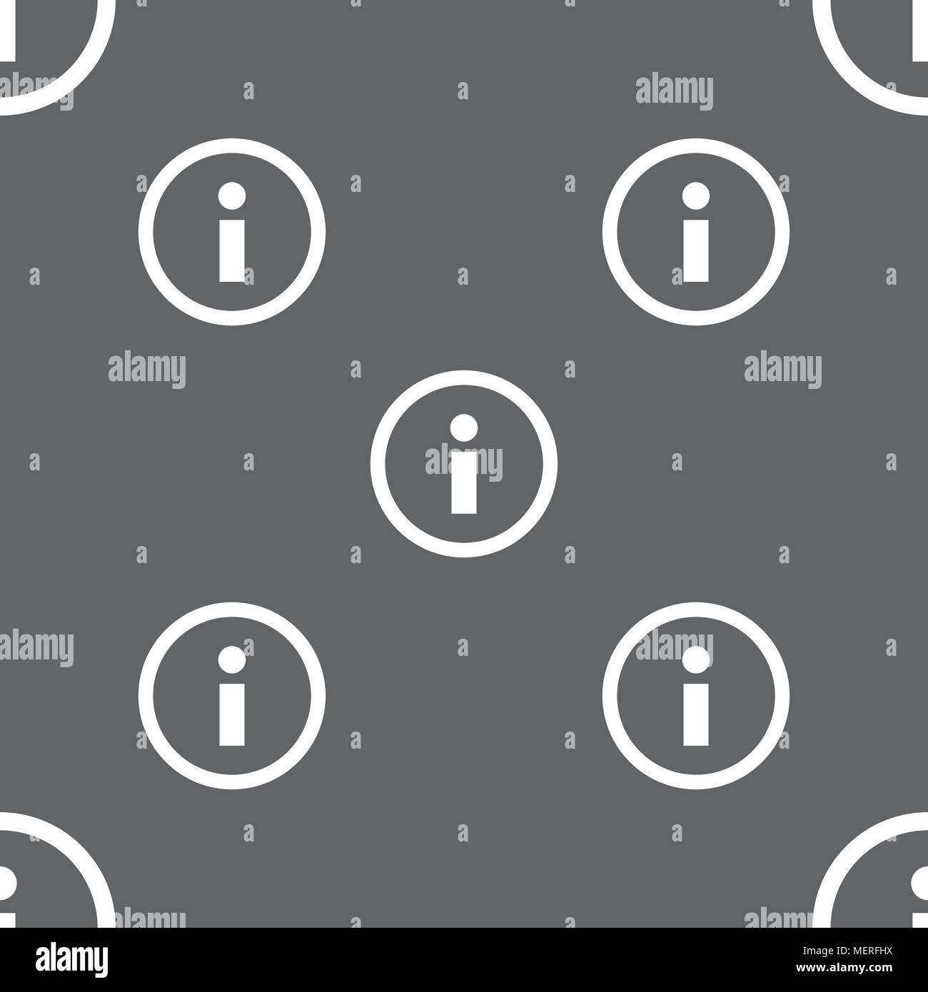 Informationen Zeichen Symbol. Info Sprechblasen-symbol. Nahtlose Muster ...
