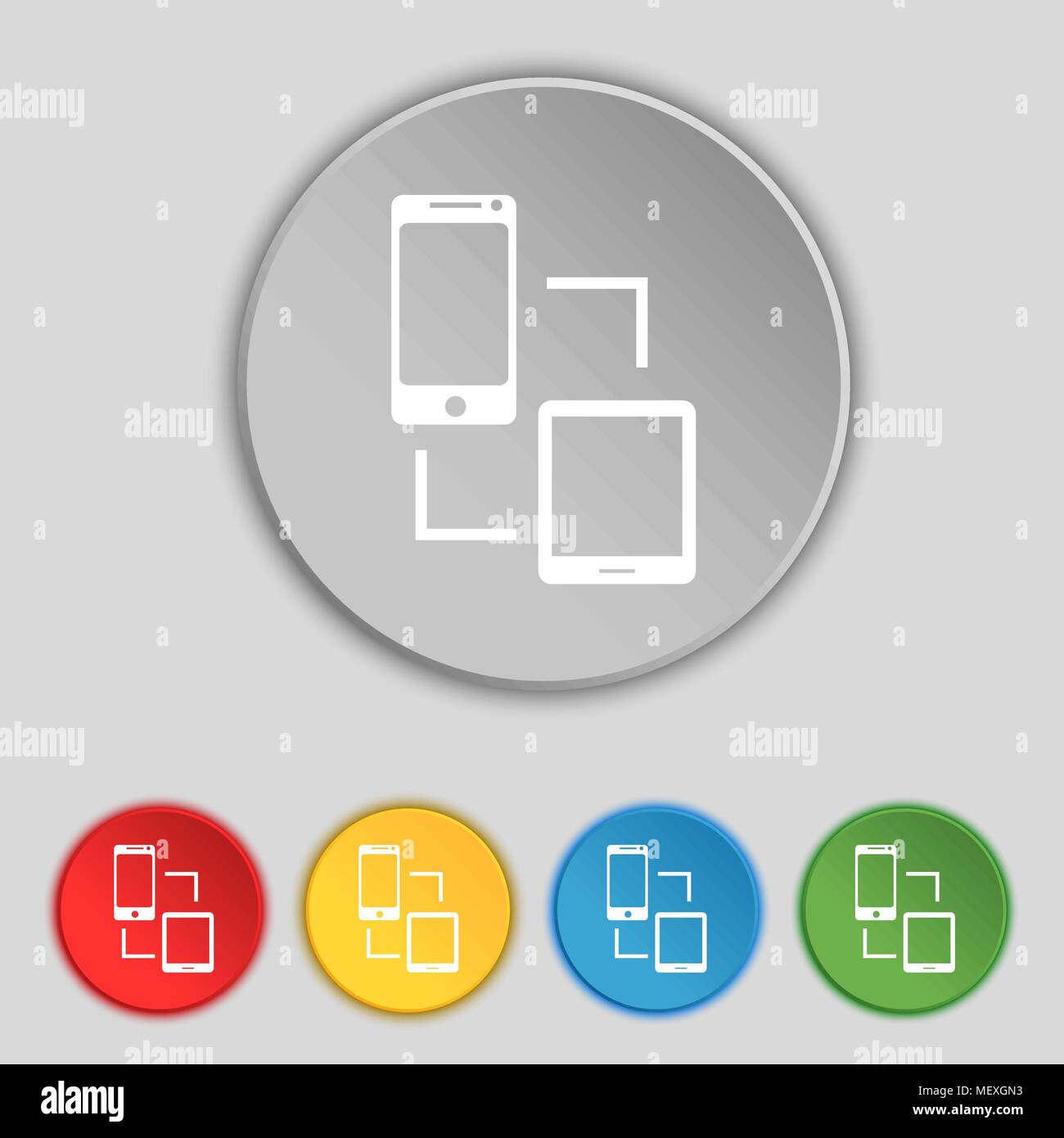 Synchronisation zeichen Symbol. kommunikatoren Sync Symbol ...
