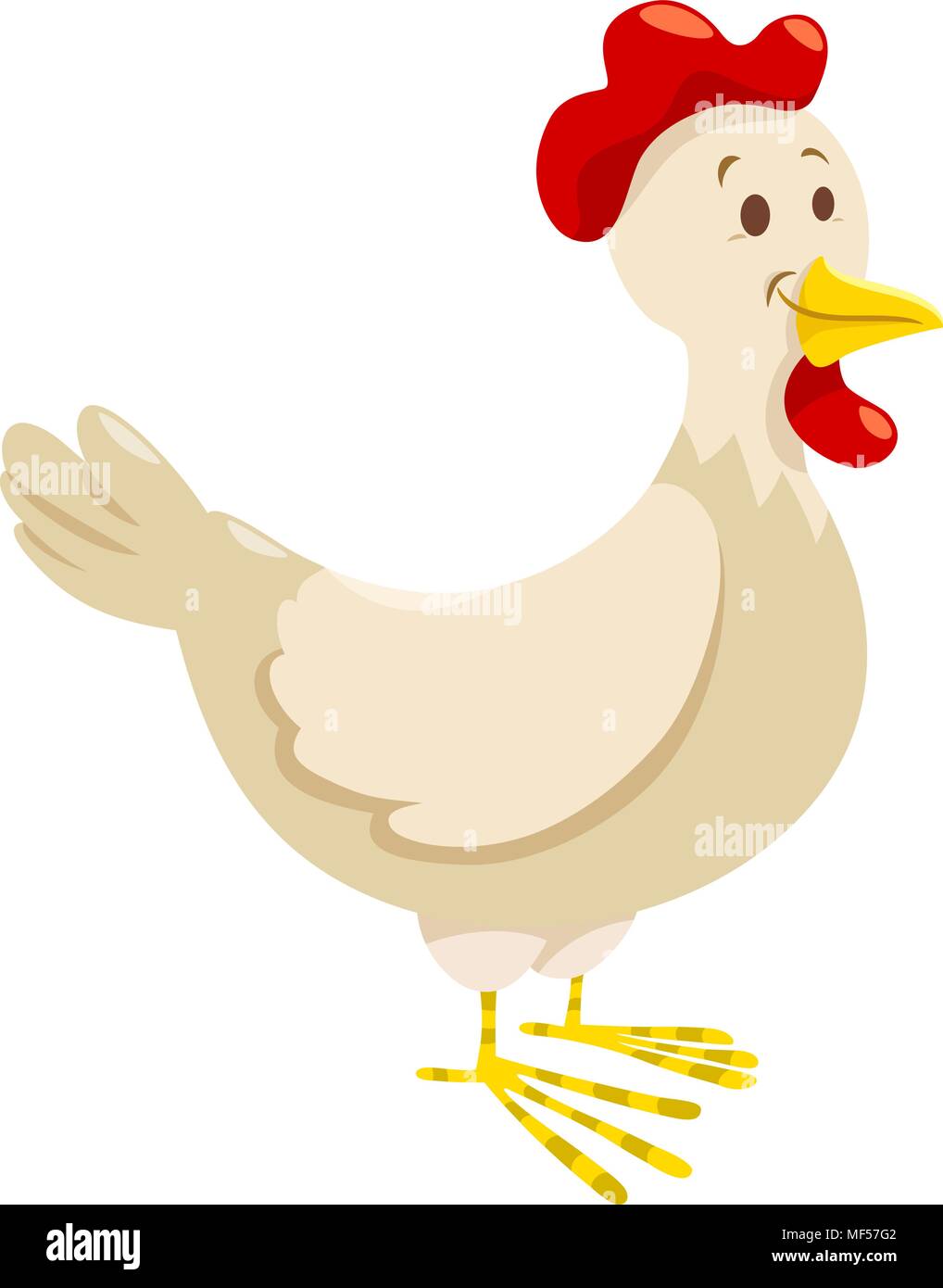 Chicken cartoon -Fotos und -Bildmaterial in hoher Auflösung – Alamy