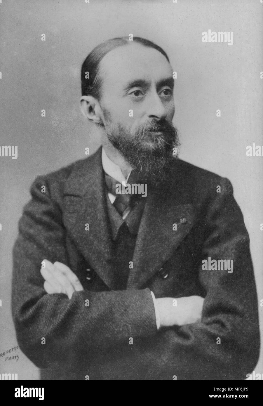 Portrait von Fernand Cormon (1845 - 1924) Französischer Maler ...