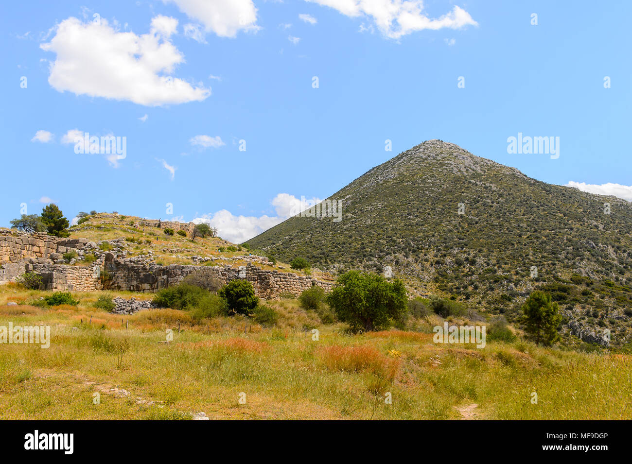 Mykene, Zentrum der griechischen Zivilisation, Peloponnes, Griechenland ...