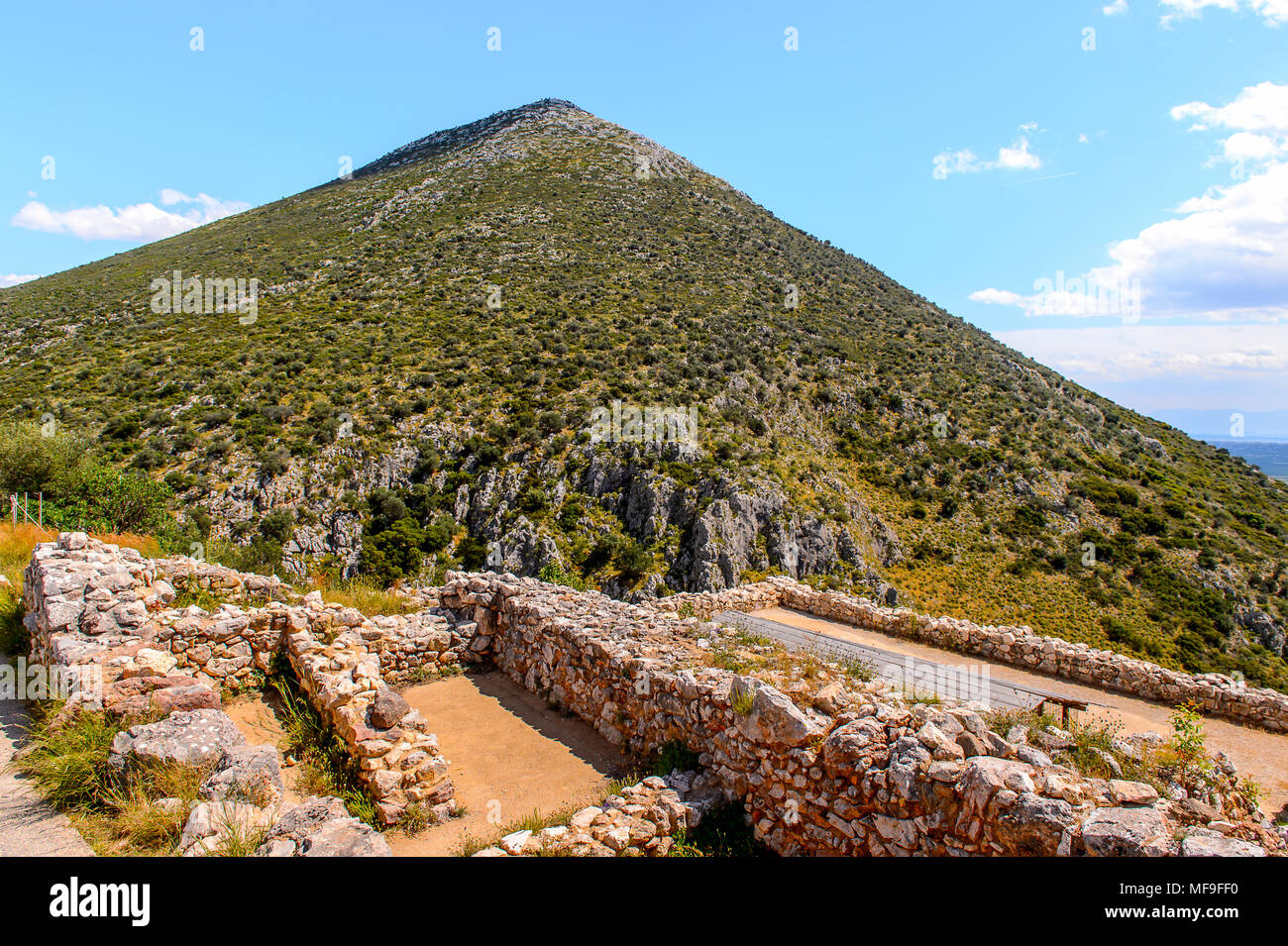 Alte Ruinen von Mykene, Zentrum der griechischen Zivilisation ...