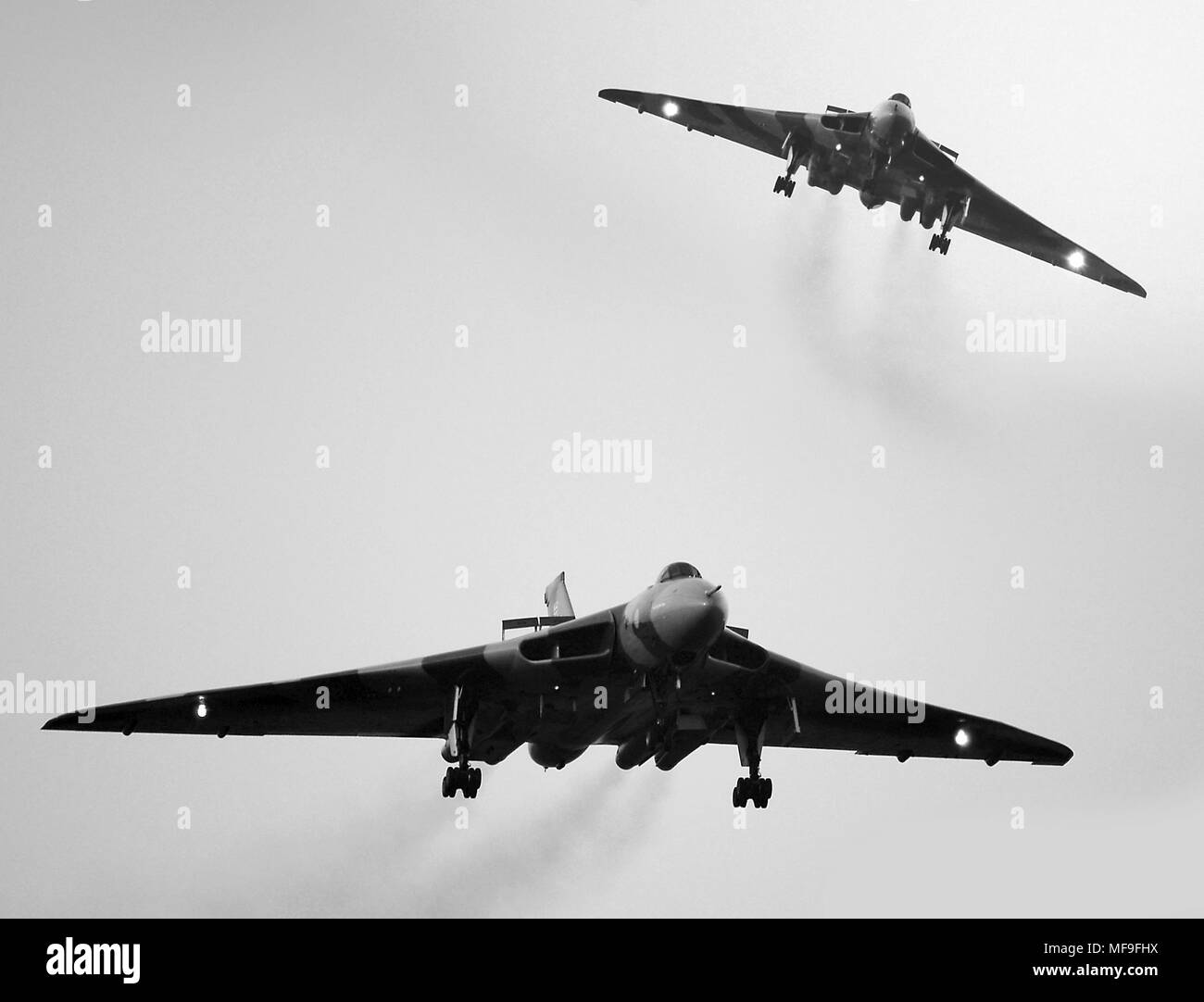Avro Vulcan Raf Waddington Stockfotos und -bilder Kaufen - Alamy
