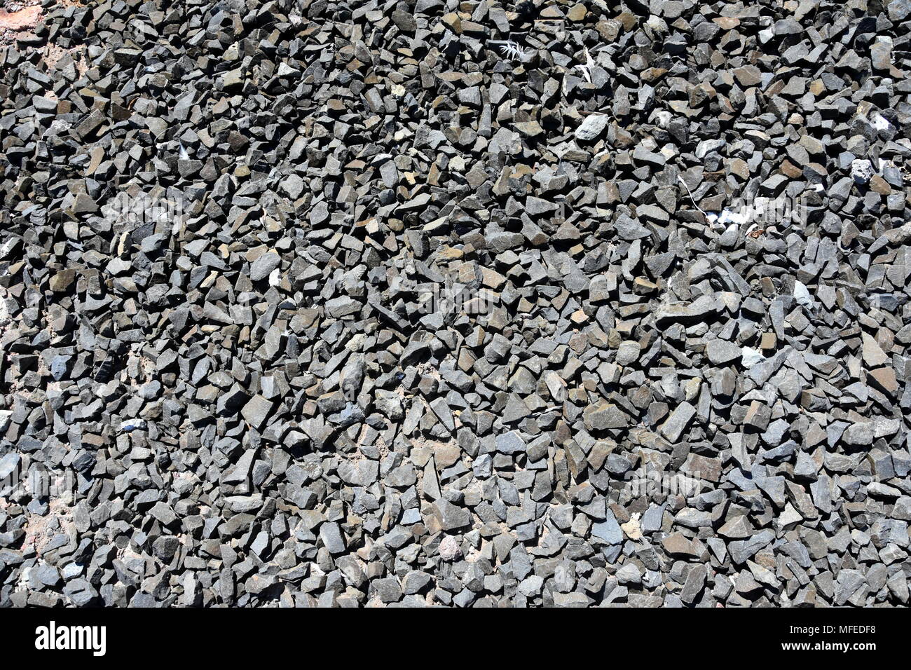 Von kies Kies Steine unterschiedlicher Form als Boden Textur ...