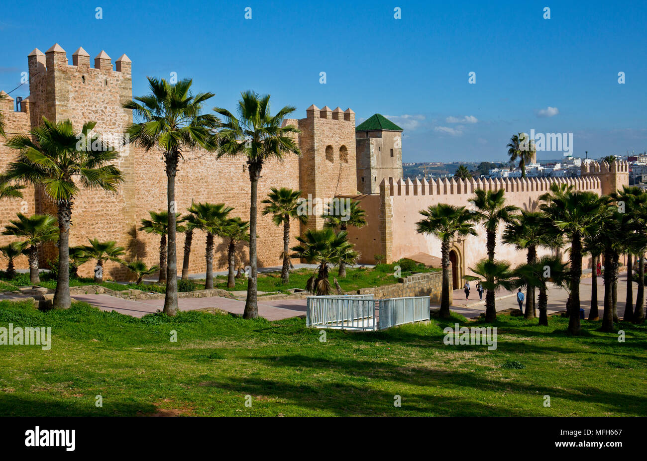 Kasbah von Udayas, Rabat, Marokko Stockfotografie - Alamy
