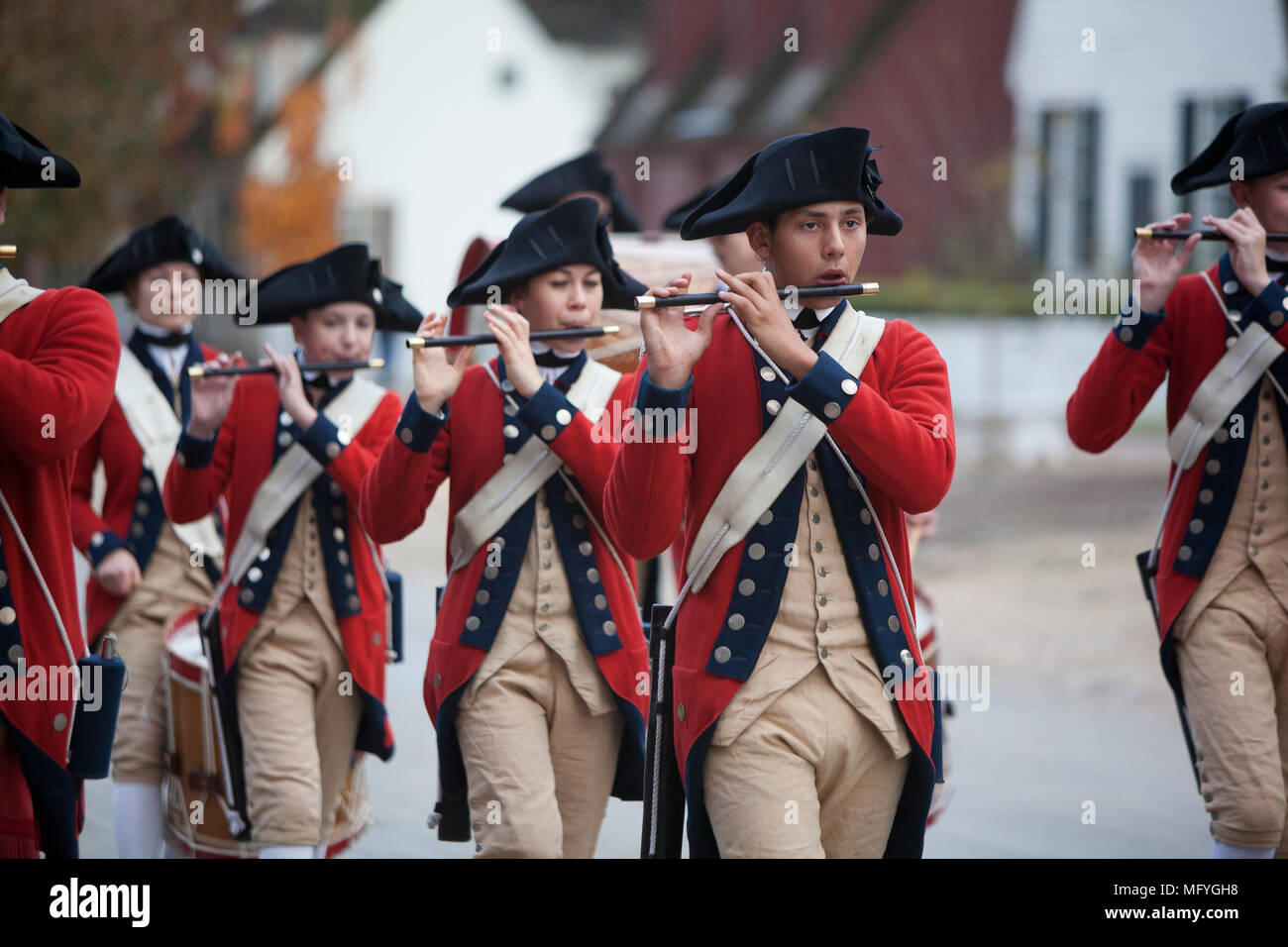 Colonial williamsburg pfeife und trommeln -Fotos und -Bildmaterial in ...