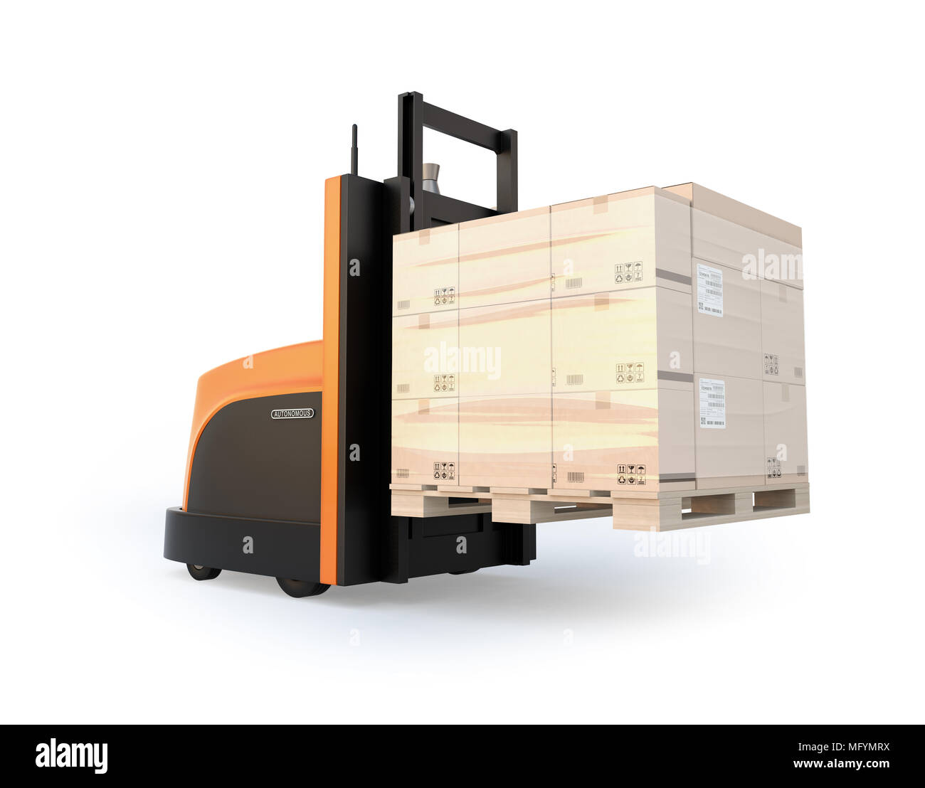 3d image robot automated warehouse -Fotos und -Bildmaterial in hoher ...