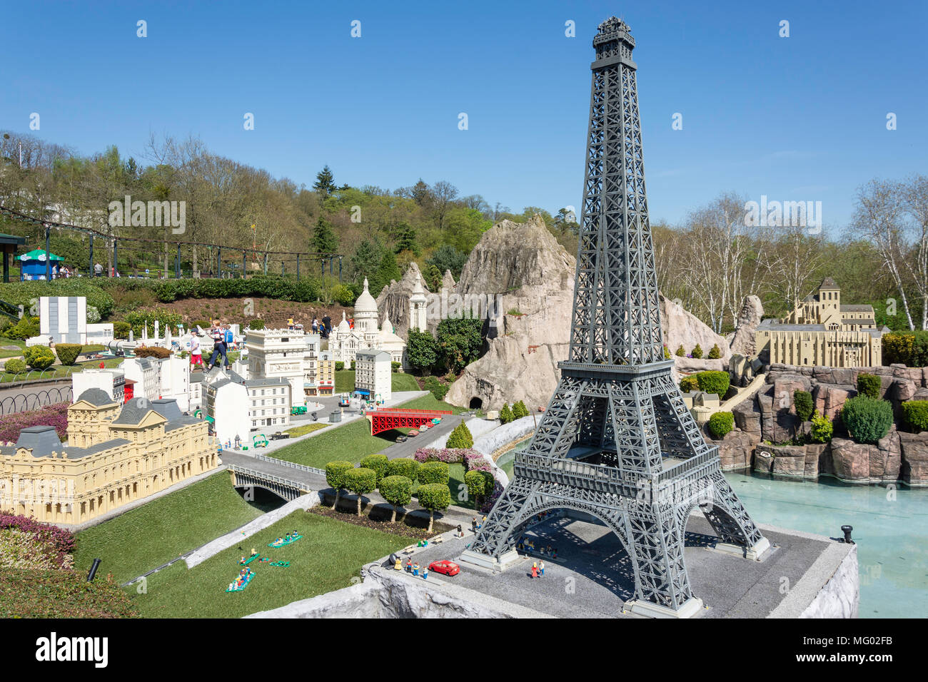 Der Lego Tower Im Legoland Park Stockfotos und -bilder Kaufen - Alamy