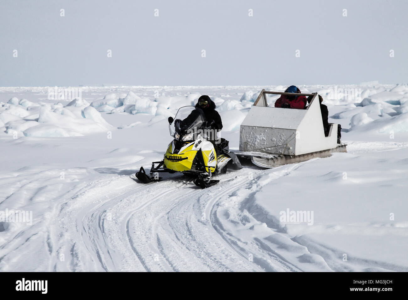 Inuit Schlitten Stockfotos und -bilder Kaufen - Alamy