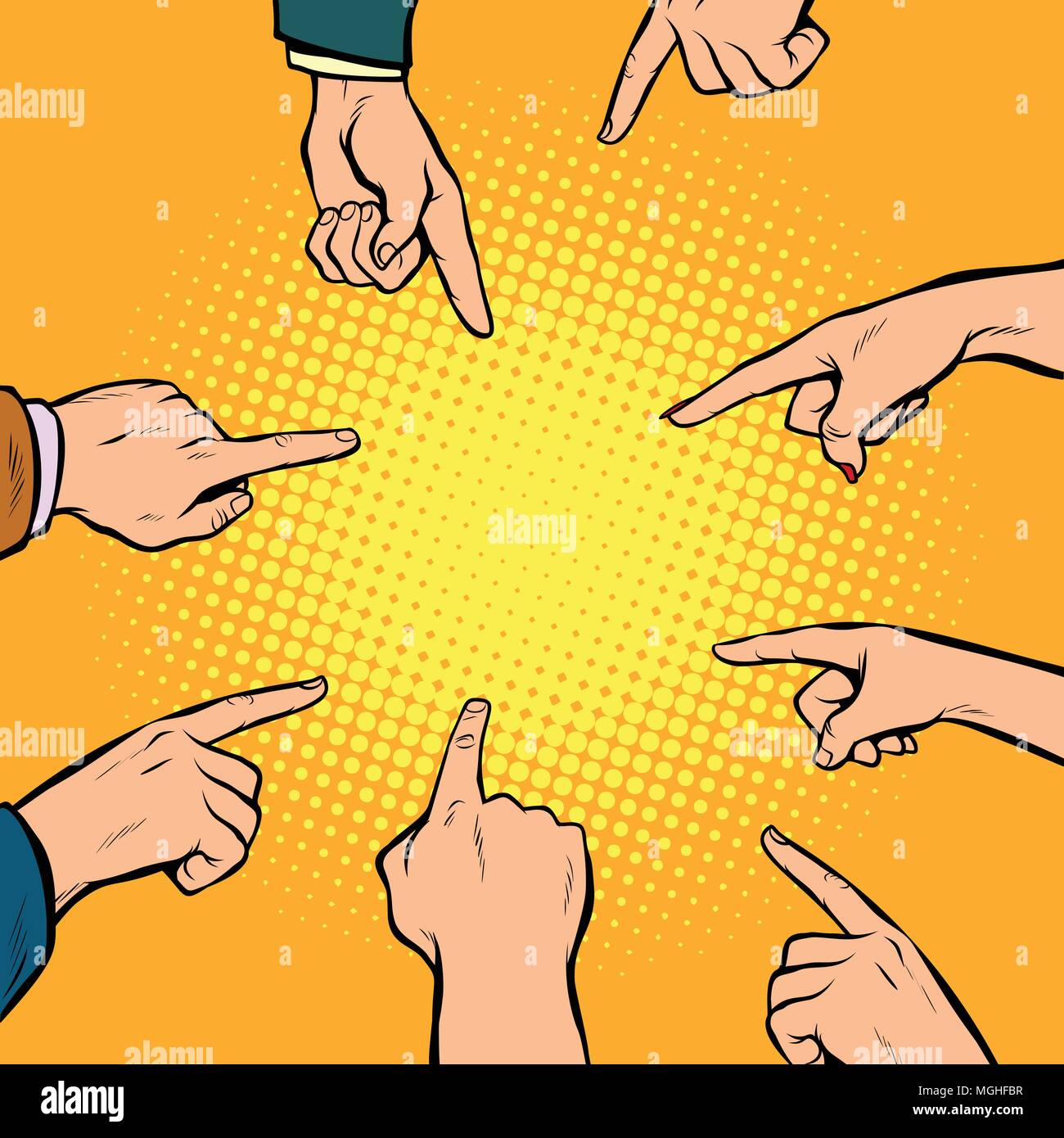 Mittelfinger cartoon -Fotos und -Bildmaterial in hoher Auflösung – Alamy