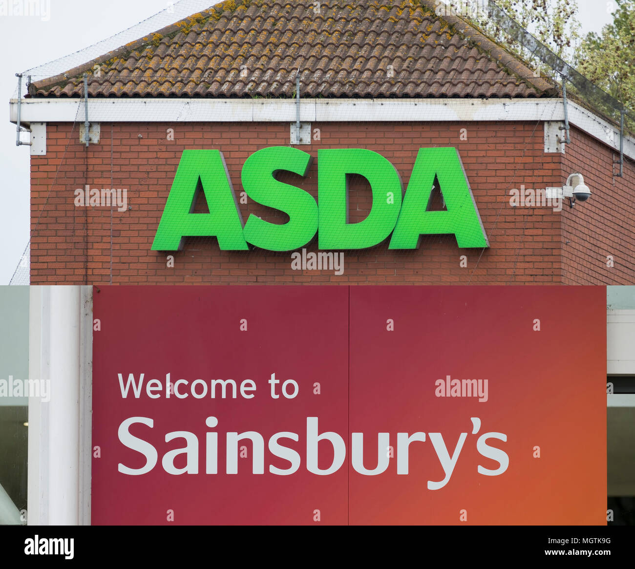 Asda Roehampton Vale London Stockfotos und -bilder Kaufen - Alamy