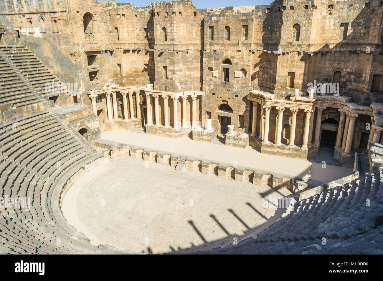 Jahrhundert römische Theater, wahrscheinlich unter Trajan errichtet ...