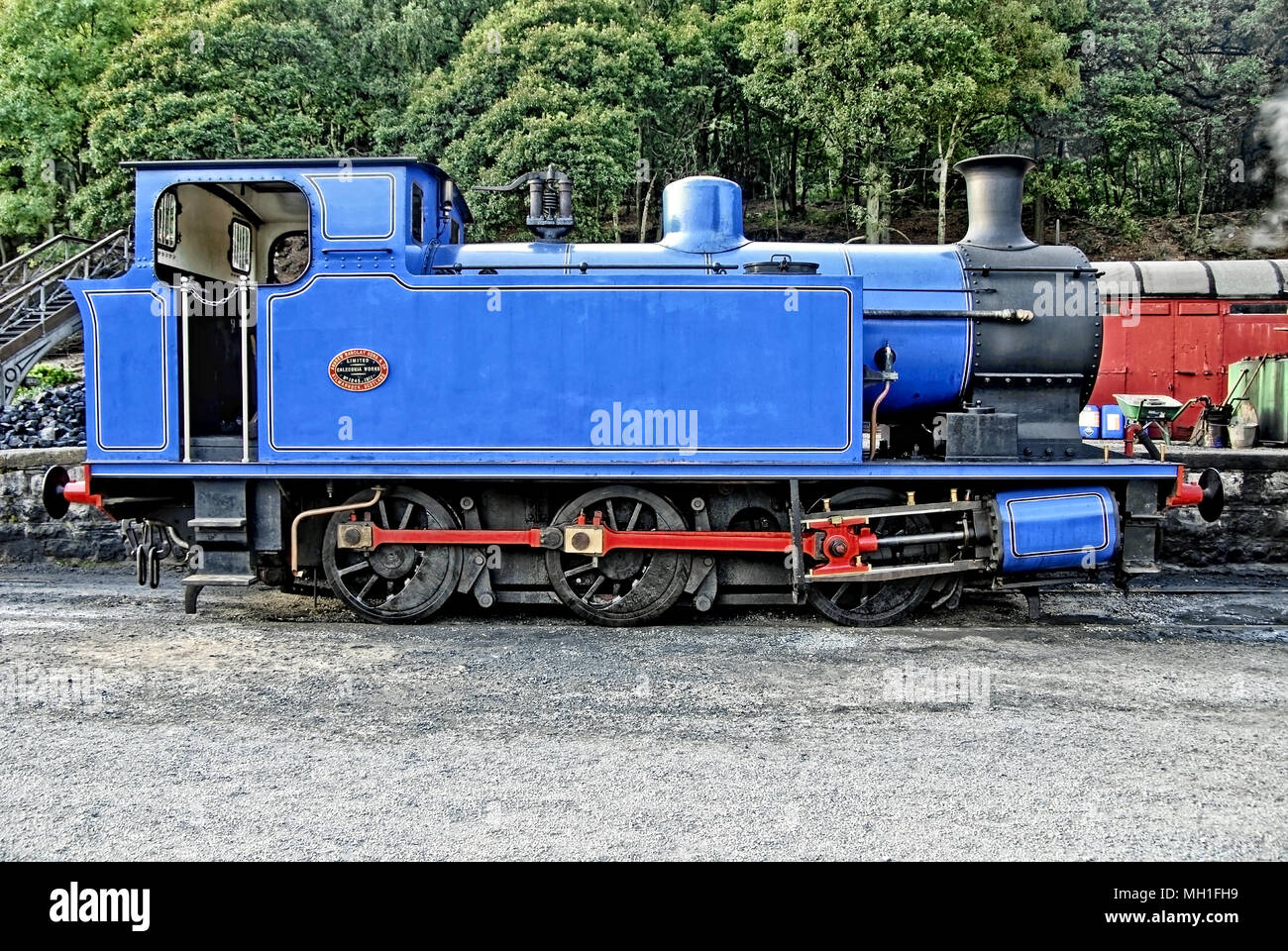 Blue locomotive -Fotos und -Bildmaterial in hoher Auflösung – Alamy